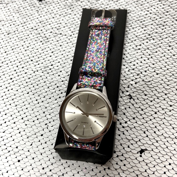 Avon | Accessories | Avon Colored Sequin Wrist Watch | Poshmark